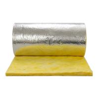 China Insulation Glass Wool Blanket with FSK Facing Lightweight Partition Wall Sound Absorption for sale