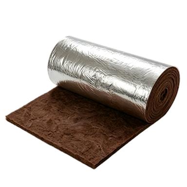 China Insulation Glass Wool Blanket With FSK Facing Green Building Lightweight Partition Wall Sound Absorption for sale