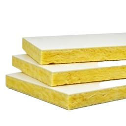 China Acoustic Glass Wool Board With GFM Facing Sound Absorbing Wall Insulation for sale