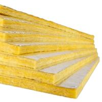 China Insulation Glass Wool Board With FSK Facing HVAC Duct Wrap Insulation for sale