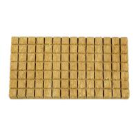 China 25×25×40mm - Trapezoidal Propagation Plug - Rock Wool Growing Media for sale