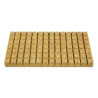 China 36×36×40mm Trapezoidal Propagation Plug - Rock Wool Growing Media for sale