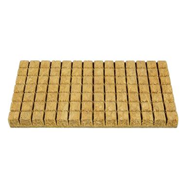China 36×36×40mm Trapezoidal Propagation Plug - Rock Wool Growing Media for sale