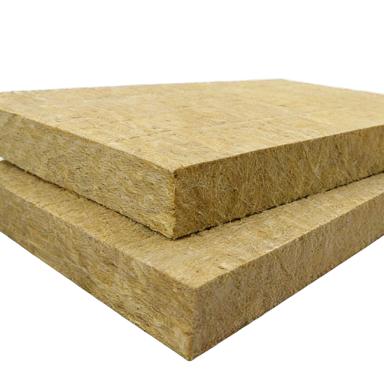 China 2400mm Length Exterior Wall Insulation Rock Wool Slab / Fireproof Rock Wool Insulation Material for sale