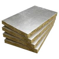 China Aluminum Foil Faced Fireproof Rock Wool For Ventilated Facade for sale