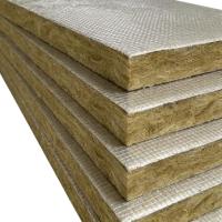 China Class A Fireproof Rock Wool For Smoke Exhaust System Ventilation Duct Wrap for sale