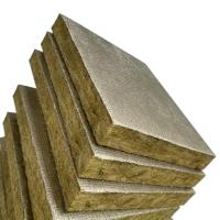 China Flame Retardant Aluminum Foil Faced Fireproof Rock Wool Duct Wrap for sale