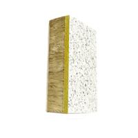China Rock Fiber Decorative Panel For Insulation Composite Panel Class A Non Combustible for sale