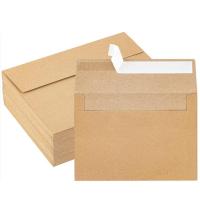China Customizable Brown Envelopes Kraft Paper Envelopes Envelopes Self Seal for sale