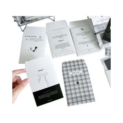 China Mini Self-Sealing Kraft Paper Envelopes Small kraft Material for Gifts and Wallets for sale