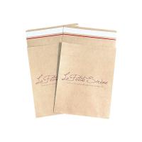 China Self Sealing Kraft Paper Bag Disposable Paper Bags For Shipping And Storage for sale