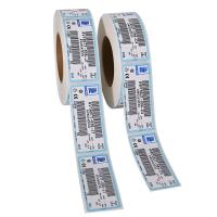 China Oil - Proof Thermal Adhesive Labels  And Strong Adhesion For Supermarket Pos for sale