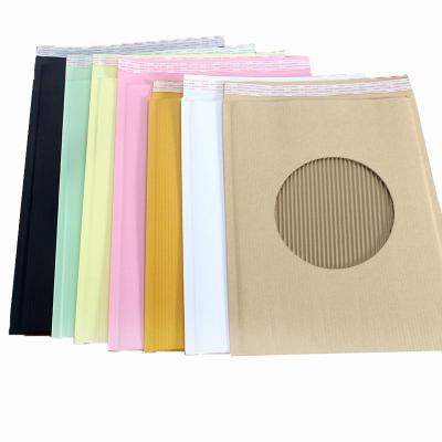 China Corrugated Paper Padded Mailer Anti Static Kraft Padded Envelopes Tear Resistant for sale