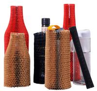 China Honeycomb Kraft Paper Sleeve Cover Recyclable Material For Fragile Items Packaging for sale