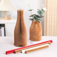 China Eco-Friendly Recycled Honeycomb Paper Sleeves Cushioning Wrap Packaging for sale