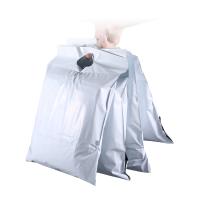 China Double Glue Poly Mailer Bag White Biodegradable Shipping Bags Tear Resistant for sale