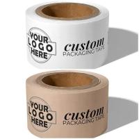 China ODM OEM Custom Water Activated Packing Tape Self Adhesive Kraft Paper Packing Tape for sale