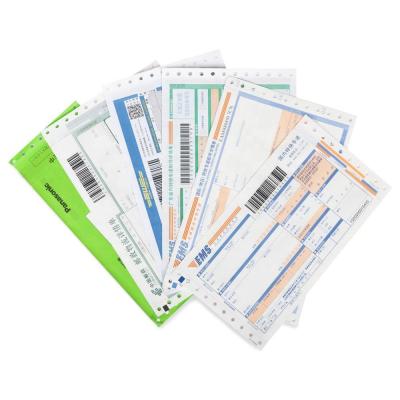China Custom Logistic Courier Shipping Dhl Air Waybill Courier Air Waybill for sale