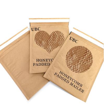China Recyclable Paper Padded Mailer Self Sealing Biodegradable Padded Envelopes Waterproof for sale