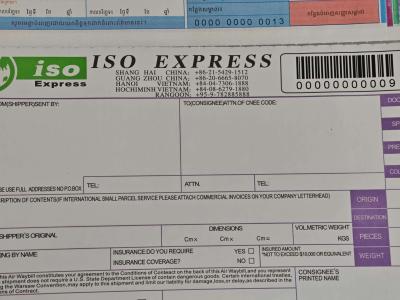 China Smart Courier Air Waybill OEM / ODM Carbonless Copy Paper For Comprehensive Air Waybill Documentation for sale