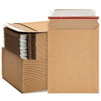 China Custom Printed Cardboard Envelope Mailer Biodegradable Cardboard Shipping Envelope for sale