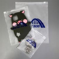 China Flexible CPE Zipper Bag Dustproof Clothing Packaging Bags For Shipping for sale