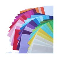 China Color Tissue Paper 17gsm Solid Paper Wrapping Roll Wrapping Paper Tissue for sale
