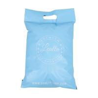 China Soft Poly Mailer Bag Blue Thick Poly Mailers With Hand Length Handle for sale