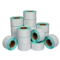 China Waterproof Thermal Adhesive Labels Tear Resistant Thermal Transfer Labels Customized for sale