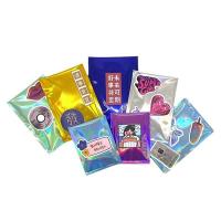 China Silver Custom Poly Mailer Bags Customized Holographic Foil Bags Recyclable for sale