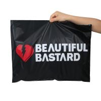 China Black Waterproof Mailing Bags Biodegradable PLA PBAT Bag Customized for sale