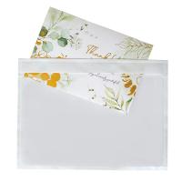 China A4 A5 Mailing Label Pouches Clear Self Adhesive Packing Slip Pouch For Packing Slips Invoice Label for sale