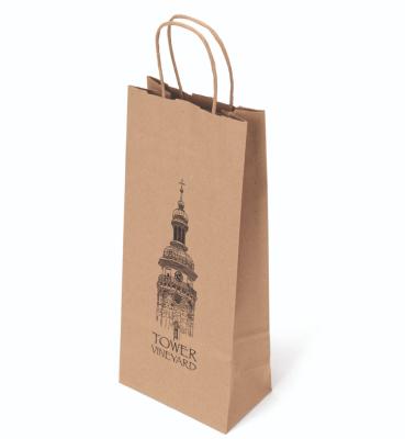 China Oem Service Can Design As Client's Requirement Kraft Paper Bag Paper Type Art coated paper Sealing Handle Self Adhesive Seal for sale