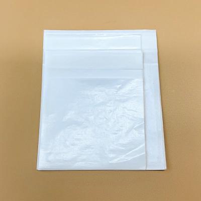 China Custom OEM Glassine Paper Bags Semi-Transparent Gravure Printing Biodegradable Recyclable Specialty Packaging Bag for Clothing for sale