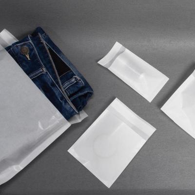 China 100% Biodegradable Eco Friendly Small Paper Pouch Glassine Waxed Paper Mailing Bags for sale