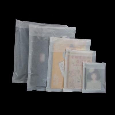 China Customize Logo Eco Friendly Biodegradable Translucent Glassine Waxed Paper Bags for sale