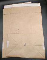 China Self-Adhesive Brown Kraft Paper Square-Bottom Bags Eco-Friendly Recyclable Packaging for Gifts Documents Crafts for sale
