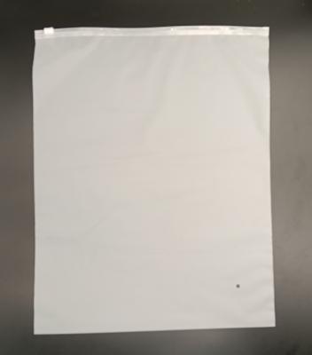 China Reusable Versatile Durable CPE Zipper Bag Secure Seal For Clothes And Small Items for sale