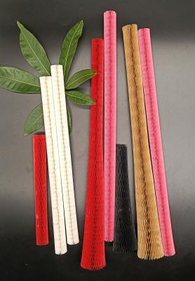 China Premium Honeycomb Paper Sleeves Eco-Friendly Recyclable Shock Absorption Tear Resistance for sale