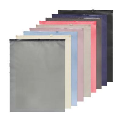 China Lightweight Waterproof Resealable Multi-Colored CPE Zipper Bags for Home Office Travel Organization for sale
