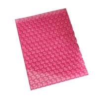 China Heart-Shaped Pink Bubble Mailing Bag Waterproof Tear-Resistant Love Bubble Wrap Sheet for Gift Packaging for sale