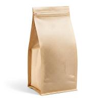 China Side Gusset Pouch Recyclable Kraft Paper Bag Custom Pattern Type Strong Packaging Solution for Coffee Tea Spices and Dry Goods for sale