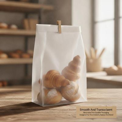 China Smooth And Translucent Glassine Paper Bag Recyclable True Durable Packaging Designed For Food Industry Bakery And Retail for sale