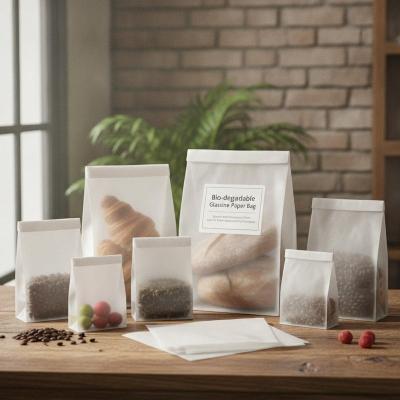 China Bio-degradable Glassine Paper Bag Smooth And Translucent Finish Various Sizes Ideal For Retail Bakery And Food Packaging for sale