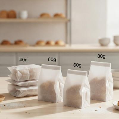China 40g 60g 80g Glassine Paper Bag Smooth And Translucent Lightweight Packaging Material For Food Retail And Bakery Products for sale