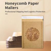 China 100 Per Pack Eco Friendly Mailer Brown Natural Kraft Recyclable Mail Bags Suitable For Eco Conscious Shipping Operations for sale