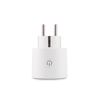 China European Standard 16A Smart Plug Wi-Fi Socket Powered by Tuya for sale