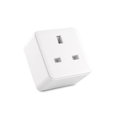 China WiFi Smart Plug UK Socket Power Metering 16A Energy Monitoring Smart Home Outlet for sale