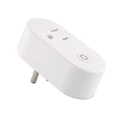 China US Standard 15A Wi-Fi Smart Plug with Power Metering and Remote Control for sale
