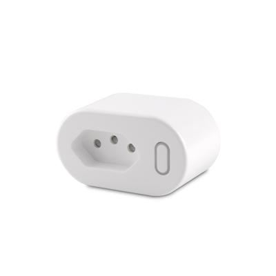 China Brazilian Standard 10A Wi-Fi Smart Plug With Power Metering Function for sale